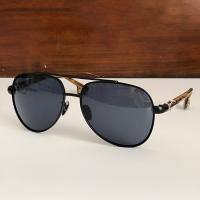 China Trendy New Model Gradient Red Blue Pilot Acetate Business Cool Men's Customized Logo Wholesale Online Special Retro Sunglasses for sale