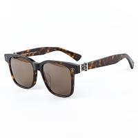 China China High Quality Tortoiseshell Acetate Party Props Outdoor-sunglasses Comfortable Green Protection Sunglasses Bulk Custom logo for sale