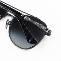China 2026 Wholesale Design Titanium Unisex Sun Glass Cycling Men Women Vintage Lightweight Temple Sunglasses Customizable Side logo for sale