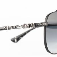 China 2026 Wholesale Design Titanium Unisex Sun Glass Cycling Men Women Vintage Lightweight Temple Sunglasses Customizable Side logo for sale