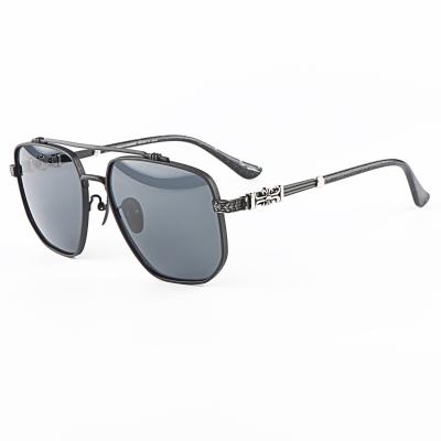 China Shenzhen Bulk Import New Arrivals Pilot Outdoors Men Shade Frame Uv Protection Wedding Hombre Sunglasses Personalized Side logo for sale