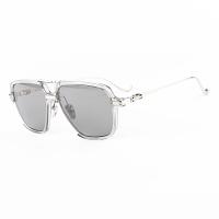 China Guangdong New Vintage Double Bridge Female Transparent Shade Eyewear Unisex Prescription Work Safety Custom Logo Sunglasses Bulk for sale