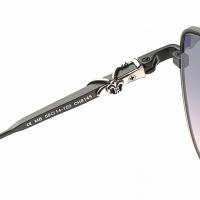 China New Ladies Dream Color Oversize Square Titanium Shade Frames Premium Uv protection Customizable Sunglasses Shenzhen Wholesaler for sale