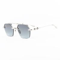 China Unique Design Hexagon Half Rim Party Sun Shades Glasses Customizable Oversize Men Women Gifts Decoration Sunglasses Factory Bulk for sale