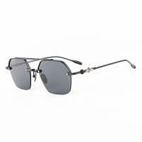 China Unique Design Hexagon Half Rim Party Sun Shades Glasses Customizable Oversize Men Women Gifts Decoration Sunglasses Factory Bulk for sale