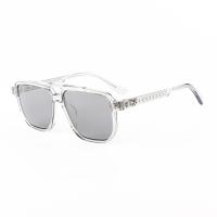 China 2026 Wholesale Side logo Men Women Private Label Lens Travel Comfortable Double Bridge Unisex Sunglasses Guangdong Manufacturer for sale