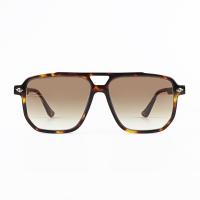 China 2026 Wholesale Side logo Men Women Private Label Lens Travel Comfortable Double Bridge Unisex Sunglasses Guangdong Manufacturer for sale