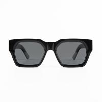 China Guangdong Wholesaler Vintage Fashion Party Props Thick Shade Frames Work Outdoors Recreation High Quality Sunglasses Custom logo for sale