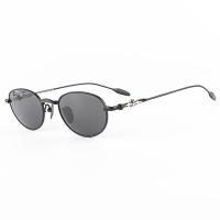 China Bulk Titanium Unisex Designer Party Props Custom Shade Frame Fashion Men Women Work Business Sunglasses Guangdong Manufacturer for sale