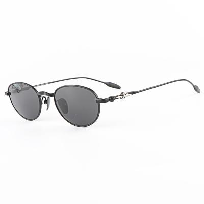 China Bulk Titanium Unisex Designer Party Props Custom Shade Frame Fashion Men Women Work Business Sunglasses Guangdong Manufacturer for sale