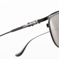 China Korean Elegant Street Unisex Titan Slim Pilot Sun Glasses Original Men Women Casual Reading Wholesale Sunglasses China Side logo for sale