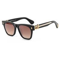China Shenzhen Factory Promotional Tortoiseshell Thick Temple Shades Frame Gradient Cycling Golf Men Women Transparent Sunglasses Bulk for sale