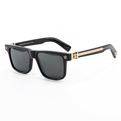 China Wholesale Modern Design Outdoor Square Acetate Custom Logo Shades Frame Men Women Luxury Oversize Party Sunglasses China Factory for sale
