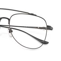 China China Light Luxury Celebrity Dual Beam Black Gold Silver Gun Color Optical Reading Men's Female Wholesale Glasses Order Online for sale