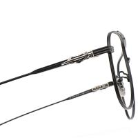 China Latest Ultra Light Pure Titanium Optical Prescription Good Quality Double Glass Frame Motorcycle Medical Glasses Frame for Women for sale