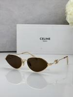China Scratch Resistant Vacuum Gold Plated Alloy Metal Frame Sunglasses with UV400 Gradient PC Lenses and Adjustable Soft Silicone Nose Pads for sale