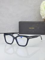 China TM FORD FT6093-B Women Bold Cat Eye Square Eyeglasses, Premium Acetate Frame, Blue Light Blocking Lens, Prescription Optical Eyewear Multiple Colors Prescription for sale