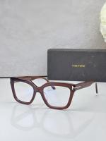 China TM FORD FT6093-B Women Bold Cat Eye Square Eyeglasses, Premium Acetate Frame, Blue Light Blocking Lens, Prescription Optical Eyewear Multiple Colors Prescription for sale
