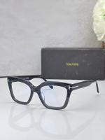 China TM FORD FT6093-B Women Bold Cat Eye Square Eyeglasses, Premium Acetate Frame, Blue Light Blocking Lens, Prescription Optical Eyewear Multiple Colors Prescription for sale