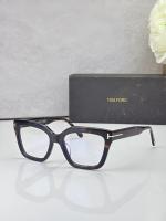 China TM FORD FT6093-B Women Bold Cat Eye Square Eyeglasses, Premium Acetate Frame, Blue Light Blocking Lens, Prescription Optical Eyewear Multiple Colors Prescription for sale