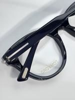 China TM FORD FT6121-B Women Retro Round Cat Eye Eyeglasses, Thick Acetate Optical Frame, Signature T Metal Logo, Prescription Ready Multiple Colors for sale