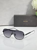 China Luxury Designer Shield Aviator FT1309 Sunglasses for Men Women, Large One-Piece Lens Metal Frame with Top Bar, UV400 Trendy Rimless Pilot Shades Prescription for sale