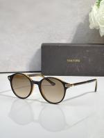 China Tm Ford Unisex Retro Round Acetate Sunglasses, Gold Metal Temple Deco UV400 Protection Fashion Shades Multiple Colors FT1184-K Prescription for sale