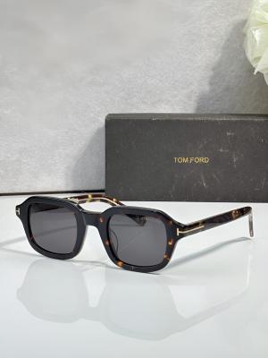 China T10021 Tm Ford Unisex Retro Square Acetate Sunglasses, Signature T Gold Temple Logo UV400 Protection Fashion Shades Multiple Colors Prescription for sale