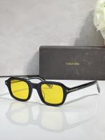 China T10021 Tm Ford Unisex Retro Square Acetate Sunglasses, Signature T Gold Temple Logo UV400 Protection Fashion Shades Multiple Colors Prescription for sale