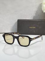 China T10021 Tm Ford Unisex Retro Square Acetate Sunglasses, Signature T Gold Temple Logo UV400 Protection Fashion Shades Multiple Colors Prescription for sale