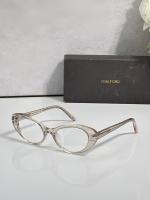 China Tm Ford TF6092-B Vintage Cat Eye Optical Glasses Frame for Women, Solid Acetate Eyewear with Iconic T Metal Logo, Prescription Ready, Made in Italy for sale