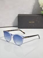 China Tm Ford Round Retro Sunglasses for Women Men, Solid Acetate Frame, Signature Gold T Logo on Temple, UV400 Protection, Fashion Designer Shades, Multiple Lens & Frame Colors Available FT1097 for sale