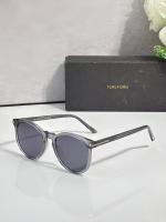 China Tm Ford Round Retro Sunglasses for Women Men, Solid Acetate Frame, Signature Gold T Logo on Temple, UV400 Protection, Fashion Designer Shades, Multiple Lens & Frame Colors Available FT1097 for sale