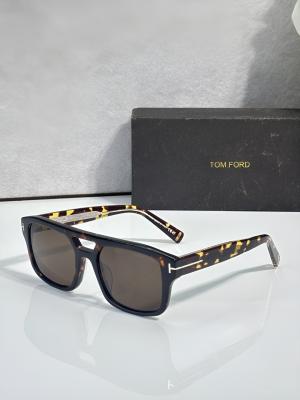 China Tm Ford Double Bridge Square Pilot Sunglasses for Men, Solid Hand Polished Acetate Frame, Iconic T Metal Logo on Temple, UV400 Block UVA UVB, Designer Retro Fashion Sunglasses, for sale