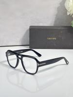China Tm Ford Retro Double Bridge Aviator Optical Eyeglass Frame for Men, Hand Polished Acetate Full Rim Frame, Iconic T Logo on Temple, Clear Demo Lenses, Fashion Prescription Ready Eyewear Prescription for sale