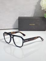 China Tm Ford Retro Double Bridge Aviator Optical Eyeglass Frame for Men, Hand Polished Acetate Full Rim Frame, Iconic T Logo on Temple, Clear Demo Lenses, Fashion Prescription Ready Eyewear Prescription for sale