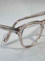 China Tom Ford Round Cat Eye Optical Eyeglasses Frame with Premium Hand Polished Acetate and Iconic T Metal Logo Temple Prescription for sale
