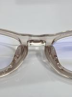 China Tom Ford Round Cat Eye Optical Eyeglasses Frame with Premium Hand Polished Acetate and Iconic T Metal Logo Temple Prescription for sale