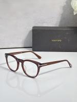 China Tom Ford Round Cat Eye Optical Eyeglasses Frame with Premium Hand Polished Acetate and Iconic T Metal Logo Temple Prescription for sale