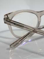 China Tom Ford Round Cat Eye Optical Eyeglasses Frame with Premium Hand Polished Acetate and Iconic T Metal Logo Temple Prescription for sale