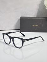 China Tom Ford Round Cat Eye Optical Eyeglasses Frame with Premium Hand Polished Acetate and Iconic T Metal Logo Temple Prescription for sale