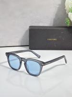 China Retro Square Thick Frame Sunglasses, Luxury Acetate UV400 Protection Unisex Shades with Signature T Logo FT1326 for sale
