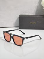 China Vintage Double Bridge Square Sunglasses for Men Women, Retro Aviator Acetate Frame UV400 Protection Fashion Shades Multi Color Lenses TF1338 Prescription for sale