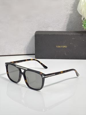 China Vintage Double Bridge Square Sunglasses for Men Women, Retro Aviator Acetate Frame UV400 Protection Fashion Shades Multi Color Lenses TF1338 Prescription for sale