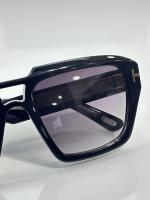 China Tm Ford Square Double Bridge FT1202 Sunglasses, Premium Acetate Frame UV Protection Polarized Lens Unisex Retro Pilot Style Eyewear for Driving Travel Prescription for sale
