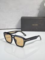China Tm Ford Square Double Bridge FT1202 Sunglasses, Premium Acetate Frame UV Protection Polarized Lens Unisex Retro Pilot Style Eyewear for Driving Travel Prescription for sale