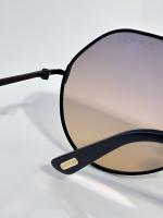 China TF1281 Luxury Tm Ford Pilot Aviator Sunglasses Double Bridge Metal Eyewear Gradient Lens Unisex Fashion Sun Glasses For Driving Beach Prescription for sale