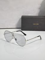 China TF1281 Luxury Tm Ford Pilot Aviator Sunglasses Double Bridge Metal Eyewear Gradient Lens Unisex Fashion Sun Glasses For Driving Beach Prescription for sale