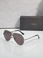 China TF1281 Luxury Tm Ford Pilot Aviator Sunglasses Double Bridge Metal Eyewear Gradient Lens Unisex Fashion Sun Glasses For Driving Beach Prescription for sale