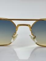 China PR A53S Aviator Sunglasses, Polygon Metal Frame UV400 Protection Fashion Shades for Men Women Prescription for sale